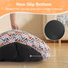 Tucker Murphy Pet™ Soft Plush Round Pet Bed Calming Donut Dog Bed for Small Medium Large Dogs ...